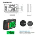 Runleader Hour Meter HM058B Tachometer Maintenance RPM Reminder Initial ...