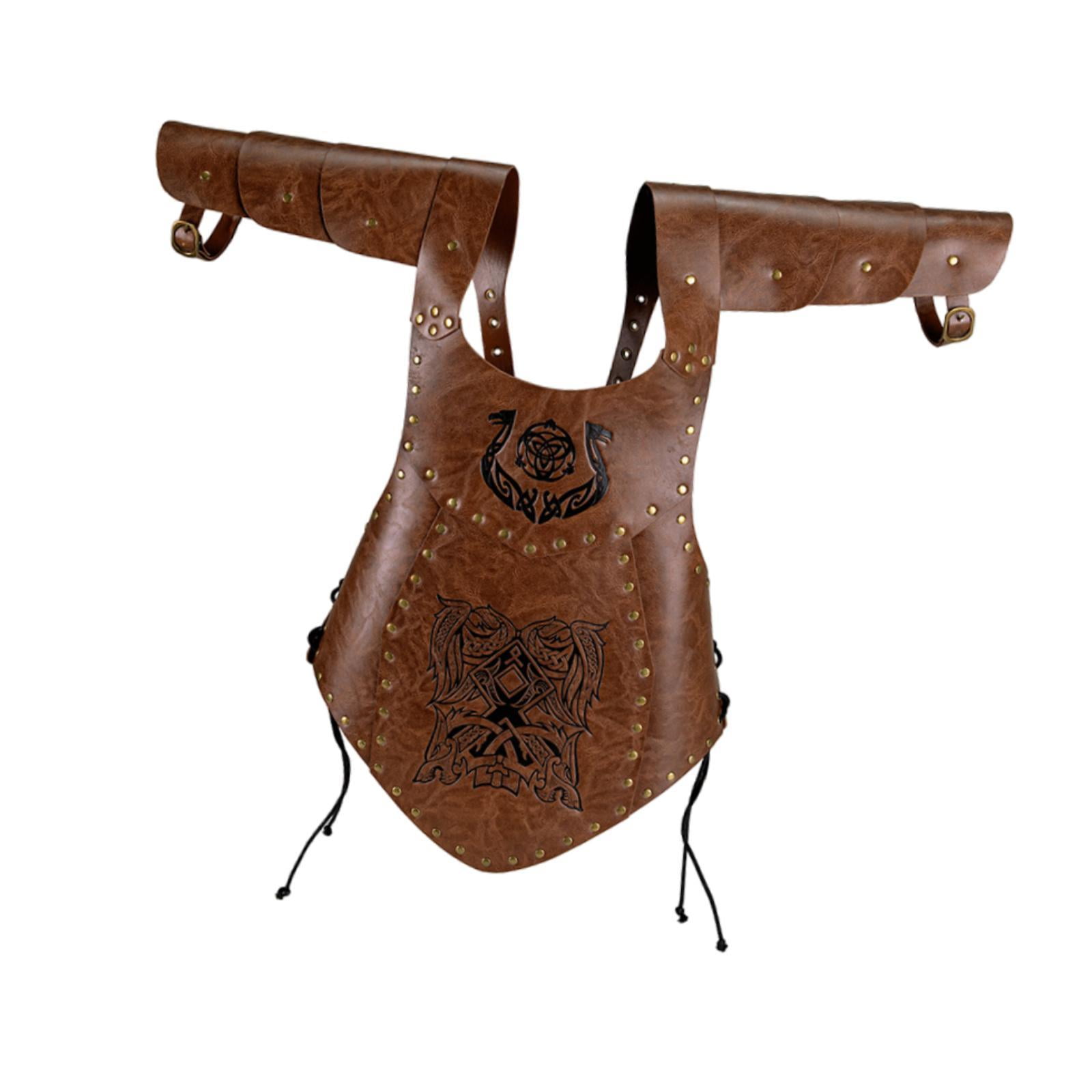 Disfraz de pechera medieval para adulto, pechera de caballero para ...