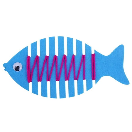 Mymisisa DIY Fish String Line Winding Toy Handmade Educational Toys ...