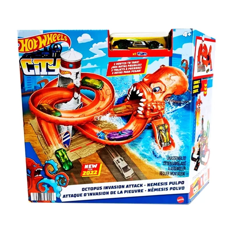 Lanzador Hot Wheels MATTEL Nemesis Pulpo | Bodega Aurrera en línea