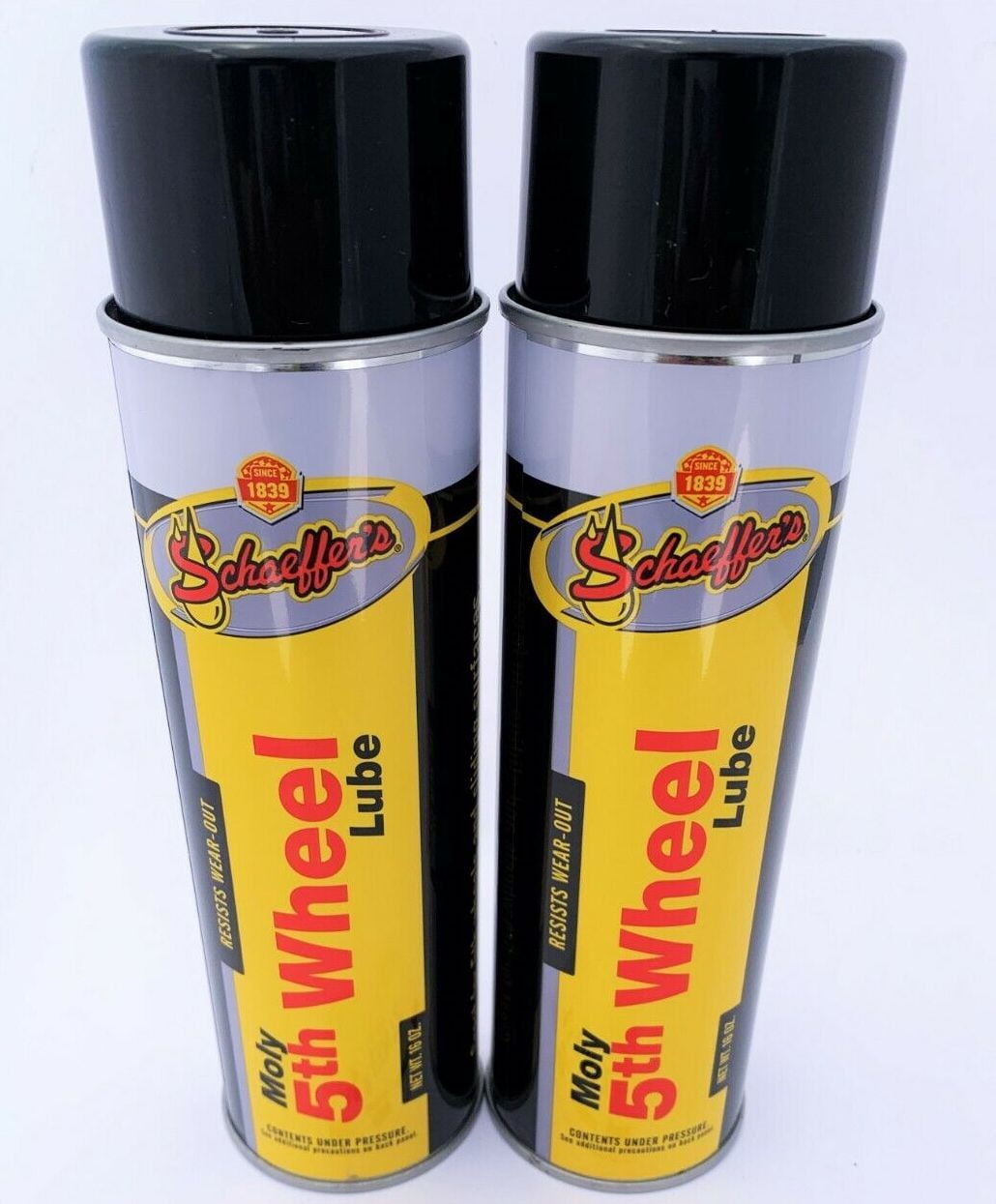 Schaeffer's 202-2 PACK Moly 5th Wheel Lube - 16oz aerosol can - Walmart.com
