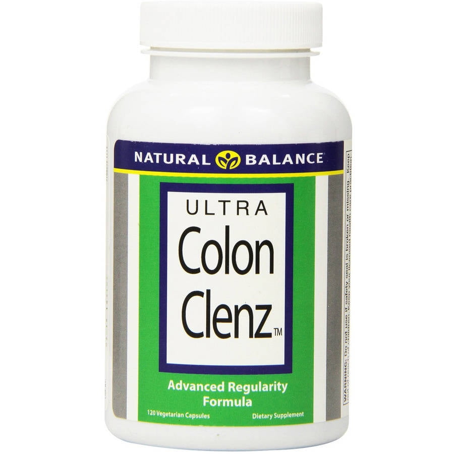 Natural Balance Ultra Colon Clenz, Vegetarian Capsules, 120 CT ...