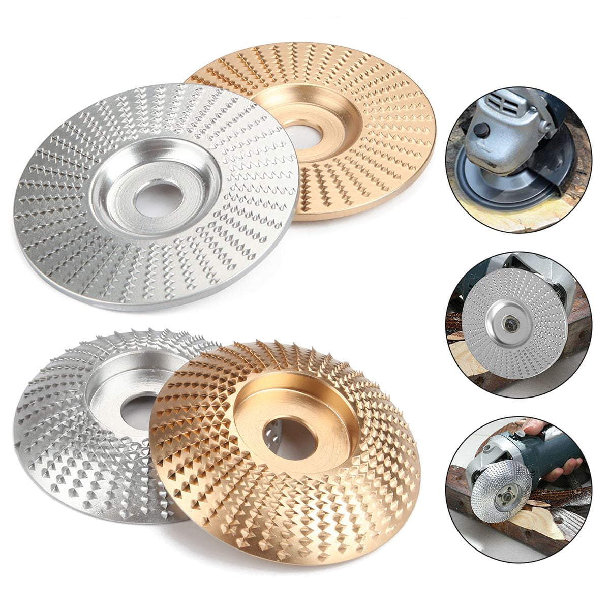 Luxtrada Carbide Grinding Wheel Disc Carbide Wood Sanding Carving ...