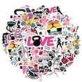 35pcs Fun Stickers Women Gym Stationery Stickers Fitness Waterproof ...