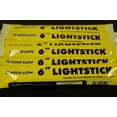 DirectGlow 6 Ct Yellow Jumbo 6 Inch Safety Glow Sticks Bright Neon ...