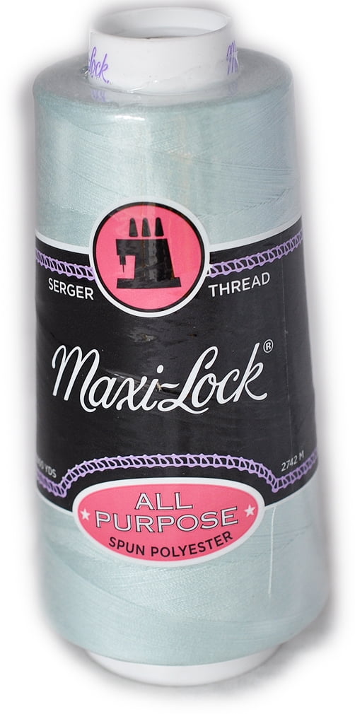 Maxi Lock All Purpose Thread Snomoon 3000 YD Cone MLT-065 - Walmart.com