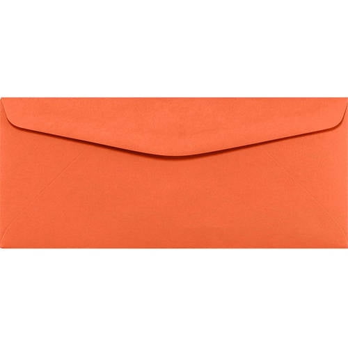 #9 Regular Envelopes (3 7/8 x 8 7/8) - Bright Orange (250 Qty ...