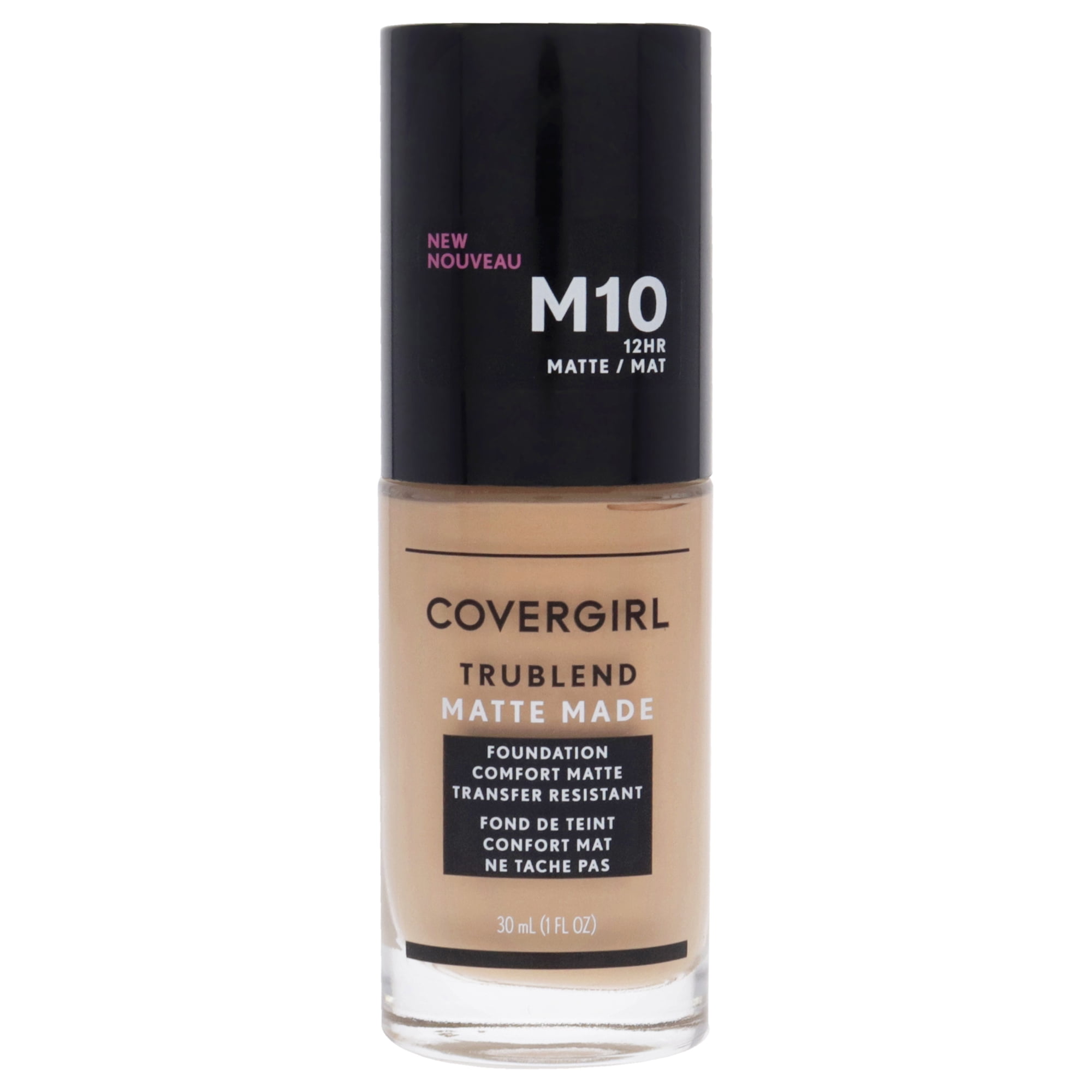 CoverGirl Base Base de maquillaje líquida TruBlend Matte Made - M10 ...