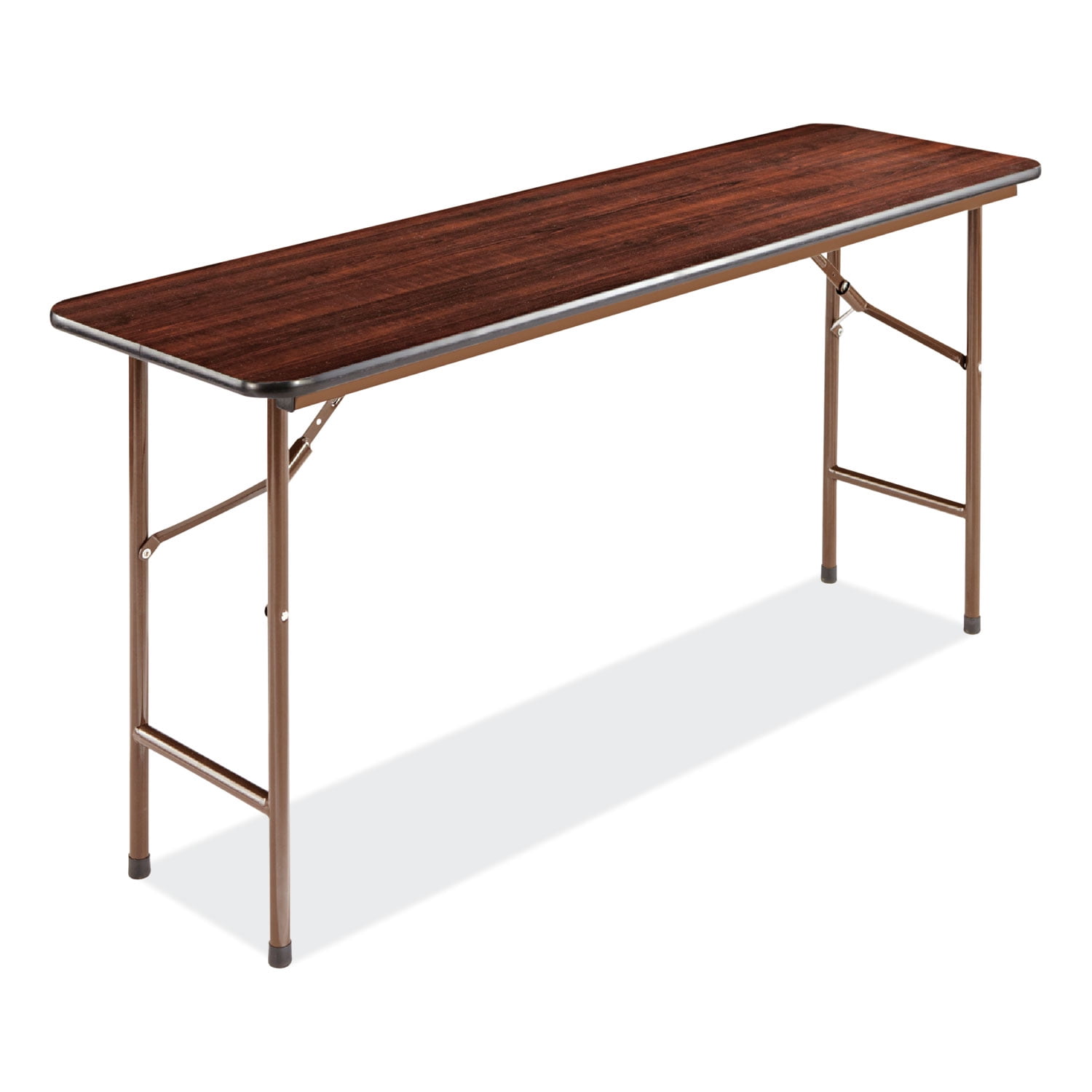 Alera Wood Folding Table, Rectangular, 59.88w x 17.75d x 29.13h ...