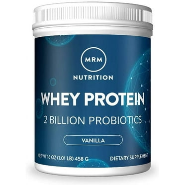 MRM Egg White Protein Powder, Rich Vanilla, 23g Protein, 1.5 Lb ...