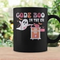 Ghost Code Boo In The Er Respiratory Therapist Halloween Coffee Mugs ...