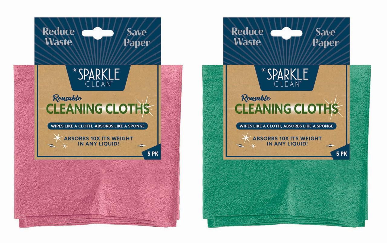 SPONGE CLOTHS 5PK - Walmart.com