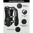 UTOBEST Running Backpacks Lightweight Hydration Pack Functional Vest 5L ...