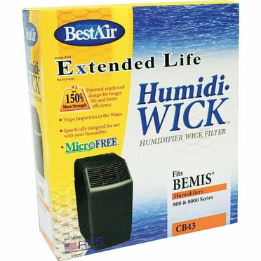 RPS BestAir ES12-C 4 Pack Extended Life Humidifier Wick Filter ...