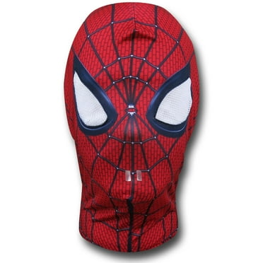 Disguise Spider-Man Red Vinyl Halloween Costume Mask, for Adult ...
