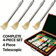 EXLEAF 4 Piece Mahjong Tile Grab,Metal Retractable Grab Suitable for ...