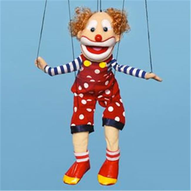 Sunny Toys 22 inch Bald-Headed Clown Marionette Puppet, WB1904 ...