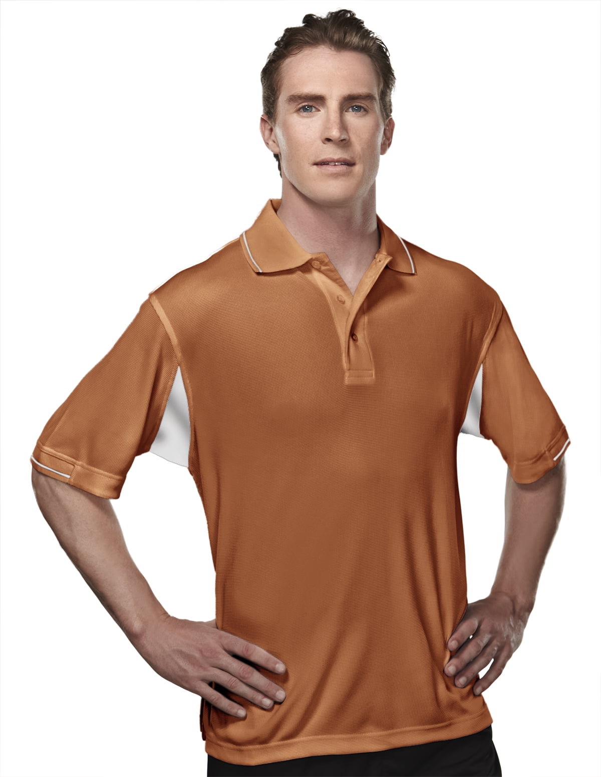 Tri-Mountain Performance Action 118 Waffle Knit Golf Shirt, 3X-Large ...