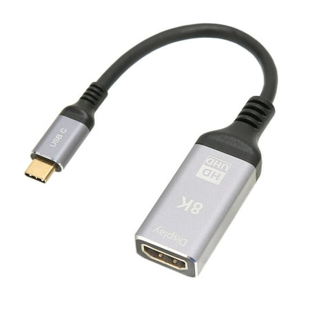 USB C Adapter, High Resolution Support 8K At 60Hz 4K At 120Hz USB C To ...