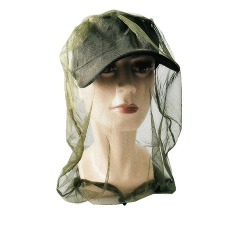 Men Women Outdoor Safari Hat Net Mesh Protection From Insect Bee ...