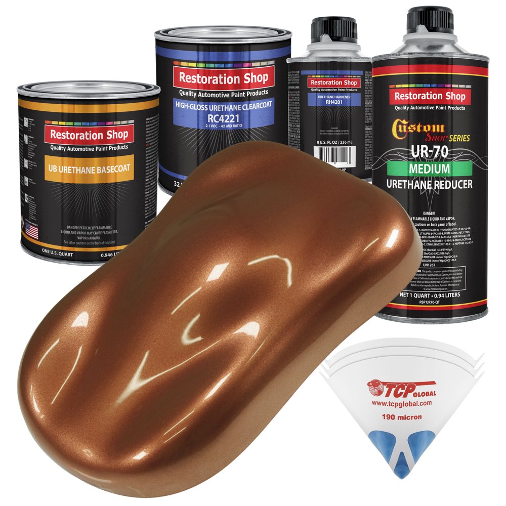 Firemist Copper Quart URETHANE BASECOAT CLEARCOAT Car Auto Body Paint ...