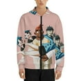 Gorillaz Members Teen Sweatshirts Zipper Hoodies Coat Jacket With ...