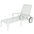 GVN Courtyard Cast Aluminum Chaise Lounge, Chaise Lounge Chair Outdoor ...