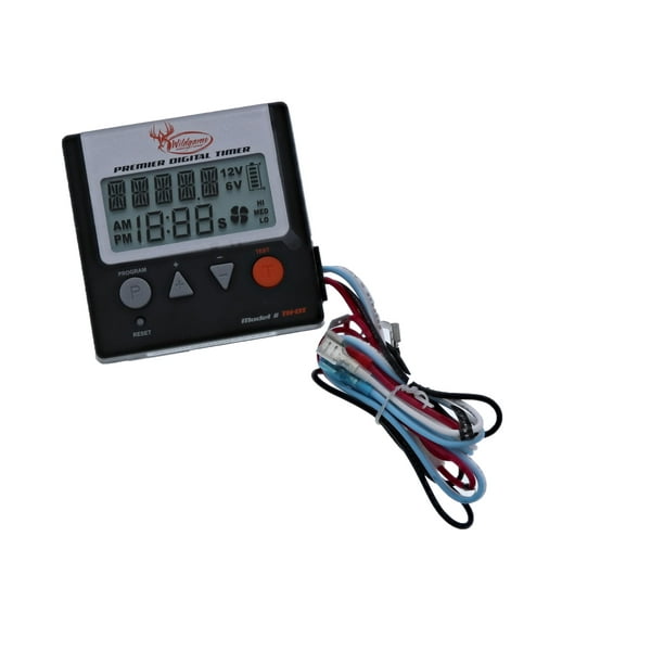 Wildgame Innovations Digital Timer for Deer Feeders, 6V or 12V, TH-DT ...