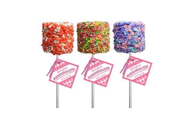 Giant Spring Marshmallow Lollipop Assortment, 12 Count - Walmart.com ...
