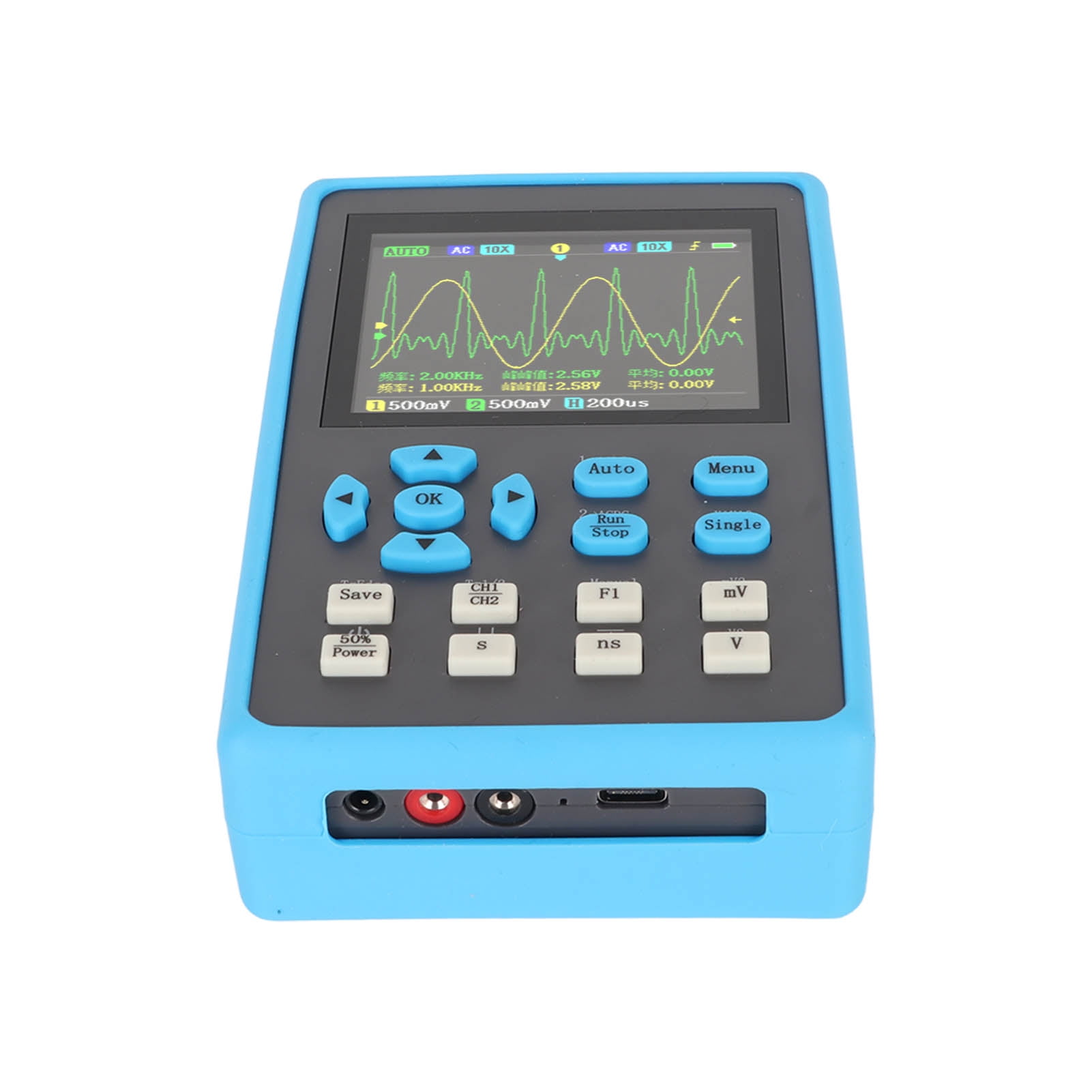 Digital Oscilloscope, 2 Channel Handheld Oscilloscope High Sampling ... Digital Oscilloscope, 2 Channel Handheld Oscilloscope High Sampling ...