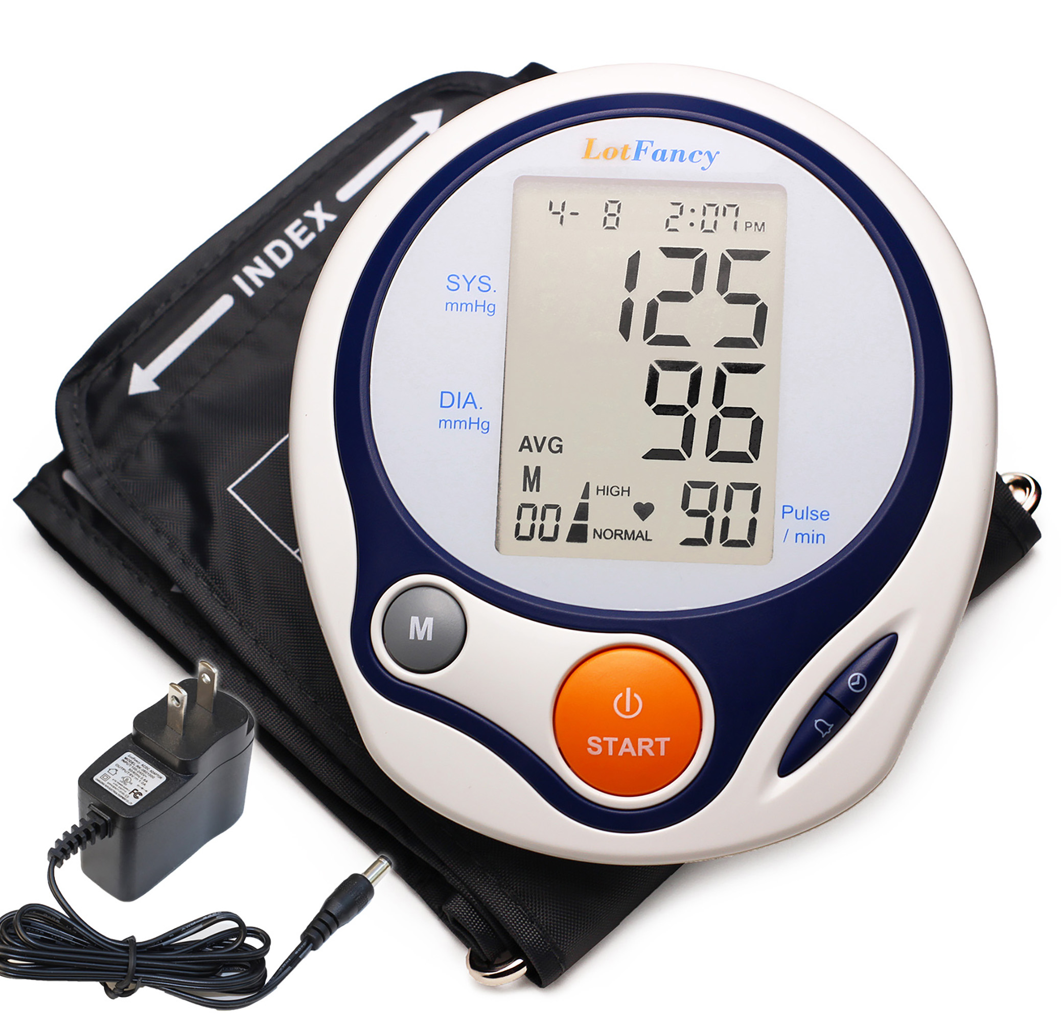 LotFancy Blood Pressure Monitor Automatic Digital BP Machine With LotFancy Blood Pressure Monitor Automatic Digital BP Machine With