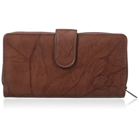 Buxton Women's Heiress Checkbook Wallet, Mahogany One Size | Walmart Canada