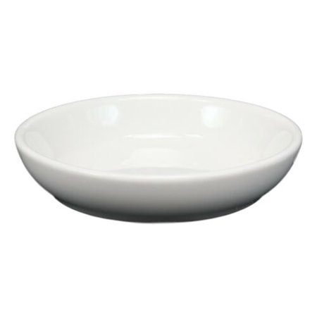 White Porcelain Contemporary Condiments Soy Sauce Dipping Plate or Dish ...