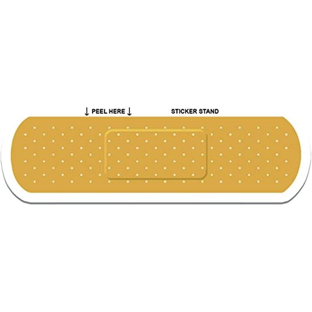 Band-aid Bandage Car Decal/Sticker - Walmart.com