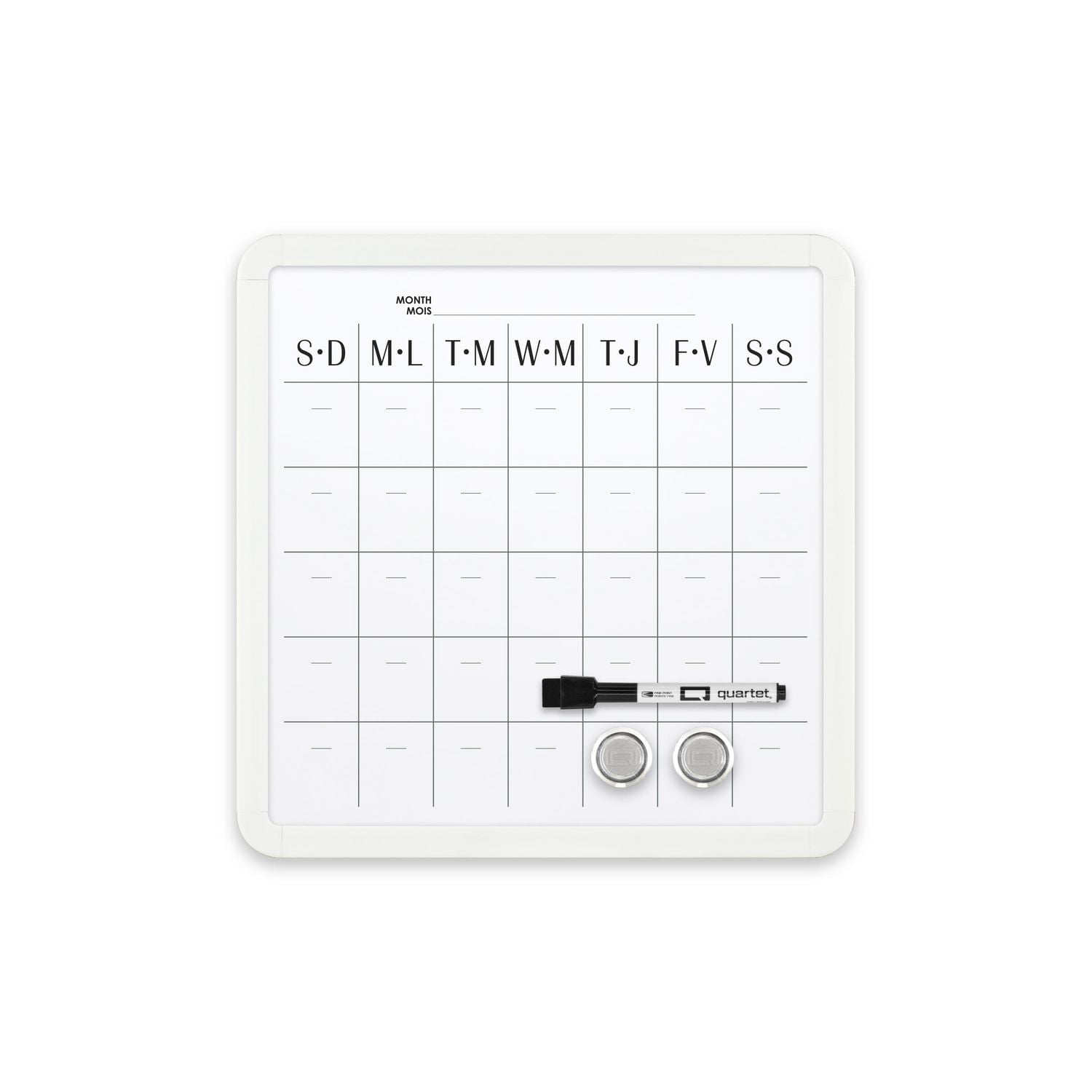 Click here for Quartet Plastic Frame 12X12 Dry Erase Calendar Boa... prices