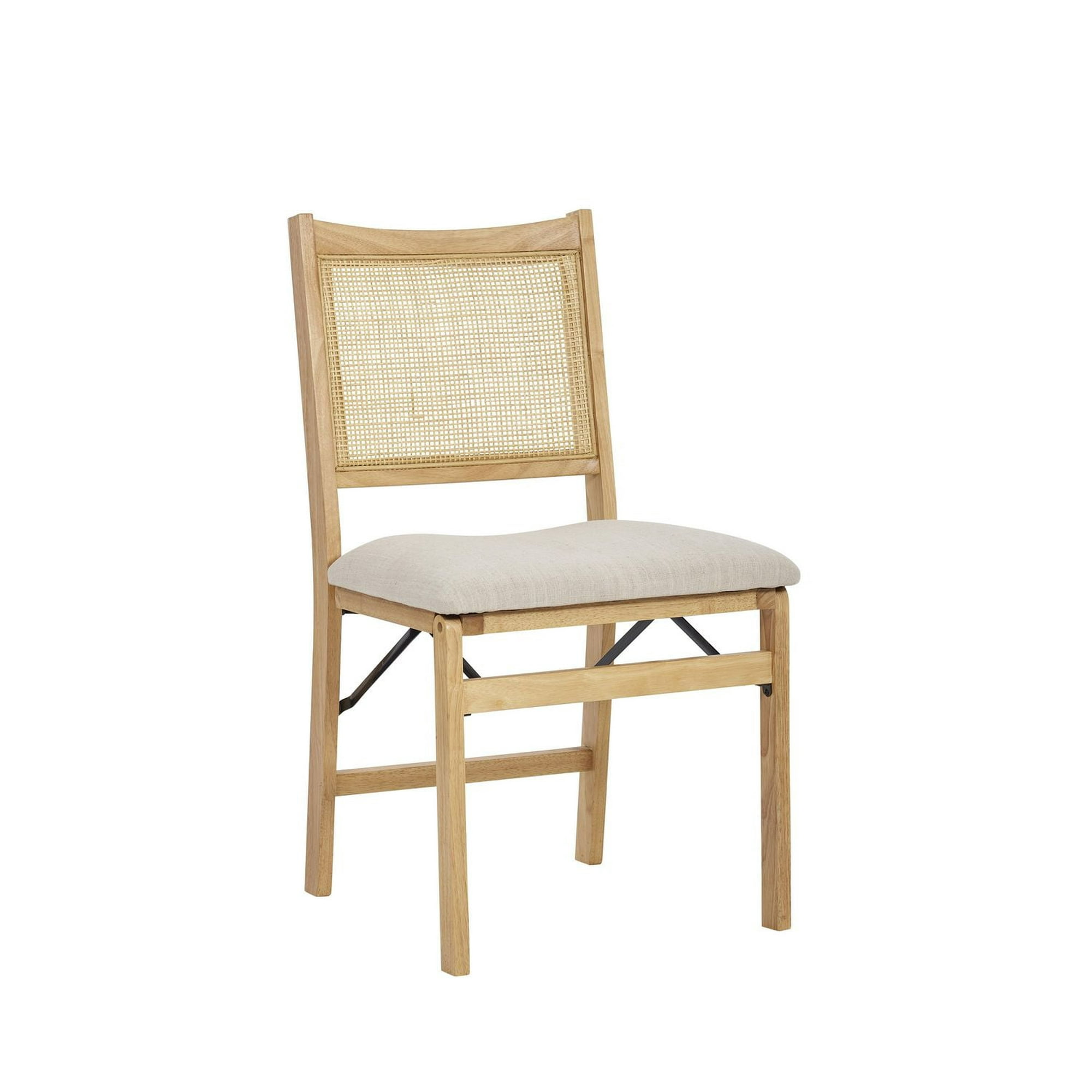 Click here for Linon Stella Cane Back Folding Chair prices