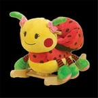 Happy Trails Plush Rocking Penny the Pink Giraffe - Walmart.com