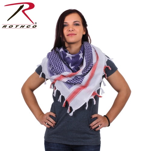Click here for Rothco Shemagh Tactical Desert Scarf - Us Flag One... prices