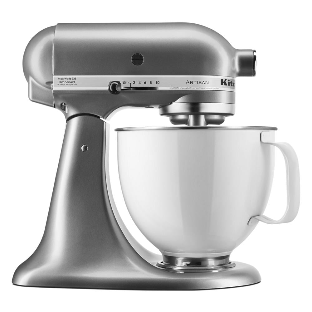 KitchenAid ArtisanÂ® Series Tilt-Head Stand Mixer with 5 Quart White ...