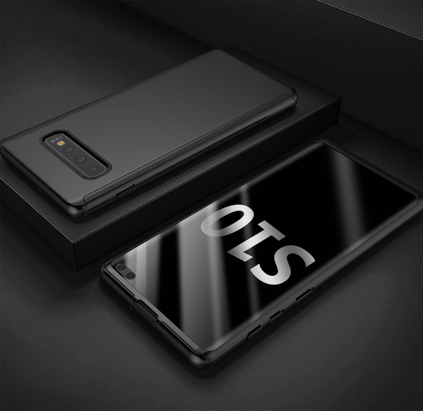 Njjex Case Screen Protector for 2019 Samsung Galaxy S10 Plus S10+ S10 S10E , Ultra Thin Premium ...