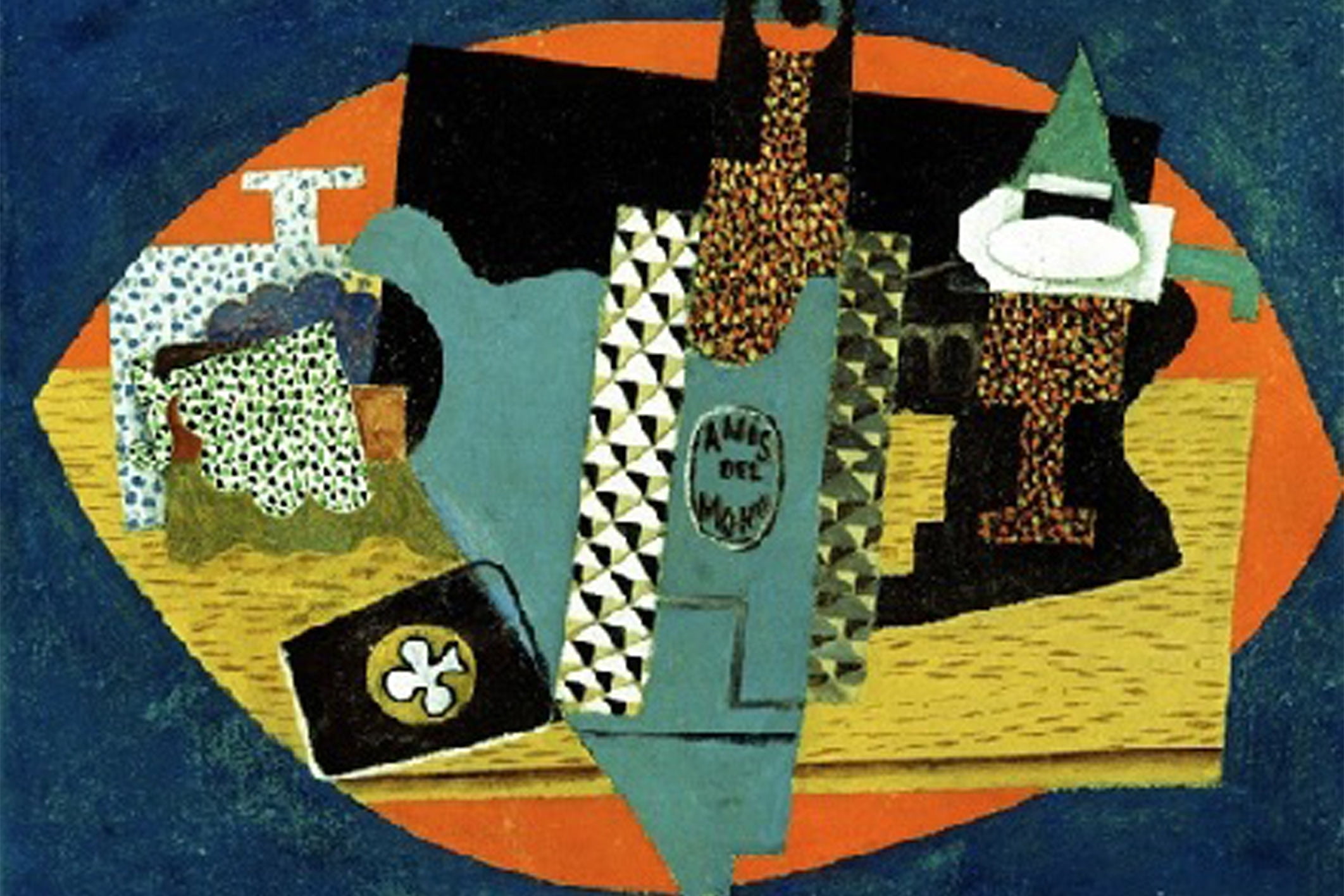 24x36 gallery poster, Bottle of Anis del Mono by Picasso 1916 - Walmart.com