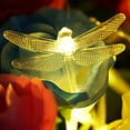 Bincy Indoor 10 ft Battery Powered LED Dragonfly Starry String Light ...