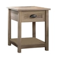 Sauder County Line Salt Oak End Table, Furniture for Living Room and ...
