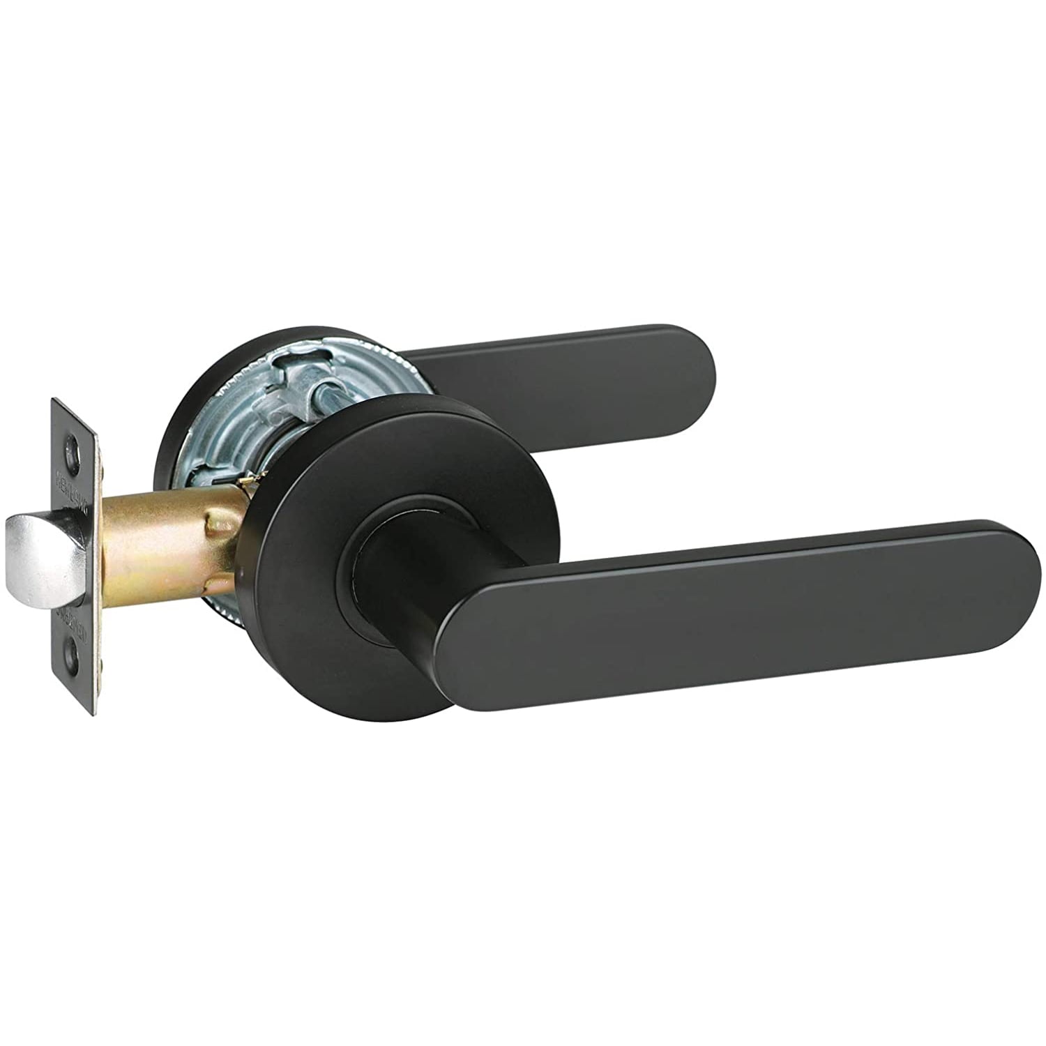 Buy HallCloset Lever Handle Lock Matte Black Finish--Heavy Duty Door ...