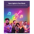 LED Neon Rope Light, 16.4ft RGB-IC Strip, App & Voice Control - Walmart.com