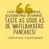 De Wafelbakkers Buttermilk Mini Pancakes, 1lb 12.2 oz, 80 Count Bag ...