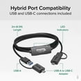 Plugable USB Data Transfer Cable PC to PC, Compatible with Windows USB ...