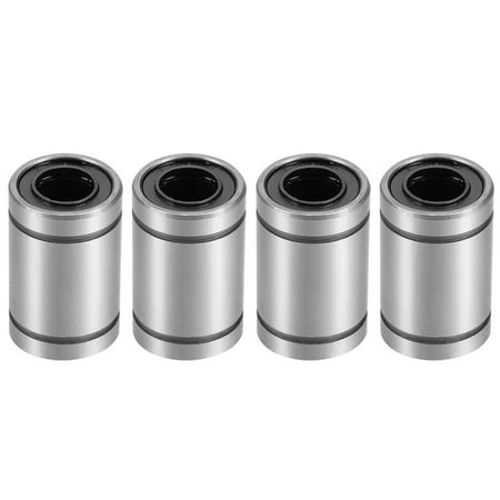 LM8UU Linear Ball Bearings, 8mm Bore Dia, 15mm OD, 24mm Length 4Pcs ...