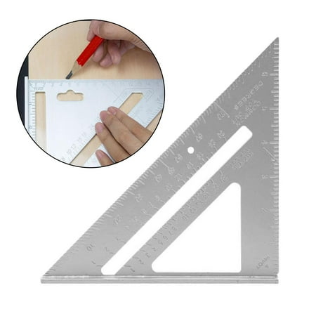 Triangle Ruler Carpenter Tool Precision Goniometer Multi-angle ...