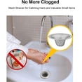 Rwvbm 6-Pack Stainless Steel Sink Strainers, Durable Hair Catcher and ...